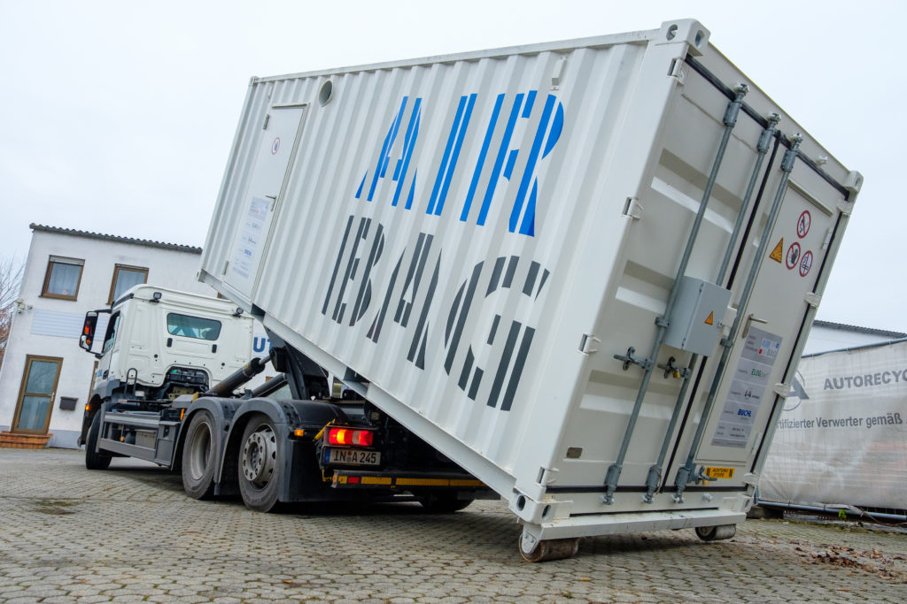 The Mobile Airbag Destruction System - New Service - ELOGplan